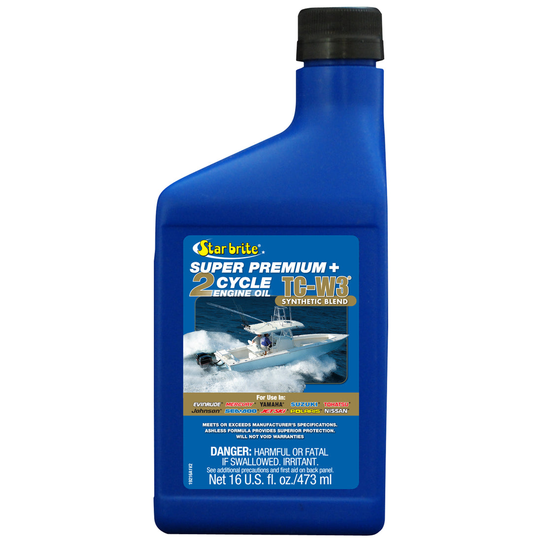 Super Premium+ 2-Cycle Synthetic Blend TC-W3 Engine Oil – Star brite, Inc