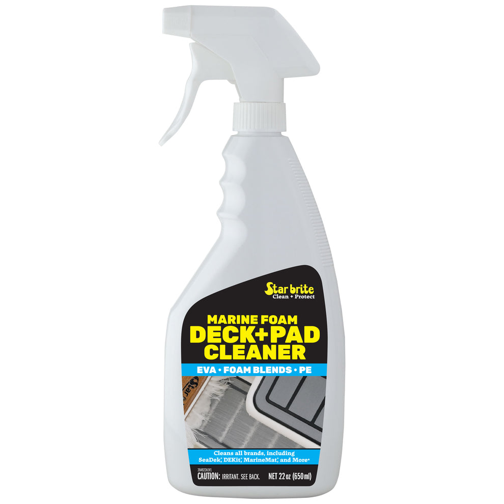 Marine Foam Deck + Pad Cleaner – EVA Foam Spray Cleaner – Star brite, Inc